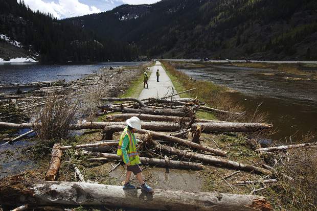 Summit County begins clearing Ten Mile Canyon recpath after historic ...
